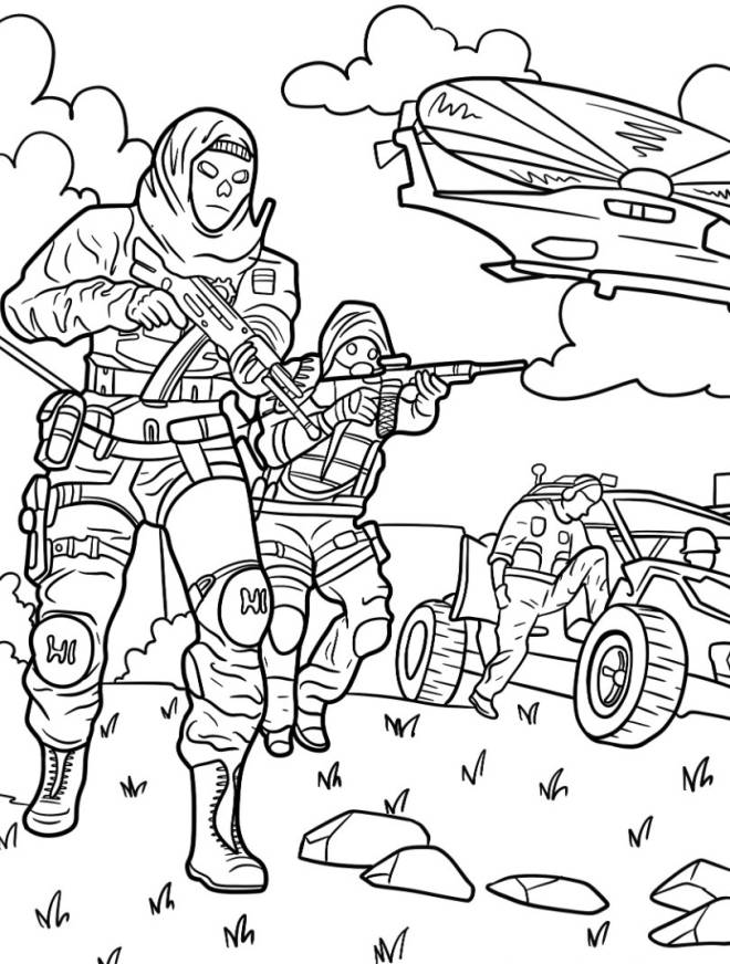 Coloriage Call of Duty Modern Warfare 2 dessin gratuit à imprimer Coloriage Call of Duty Modern Warfare 2 dessin gratuit à imprimer