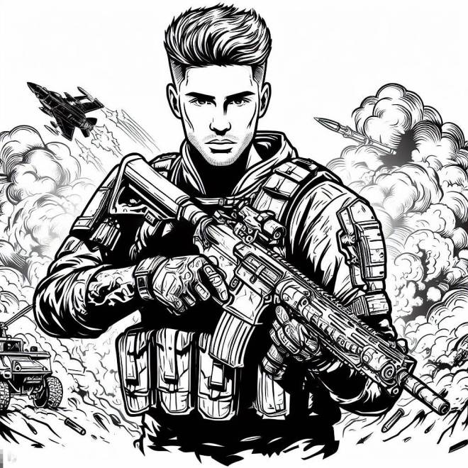 Coloriage call of duty modern warfare gratuit dessin gratuit à imprimer Coloriage call of duty modern warfare gratuit dessin gratuit à imprimer