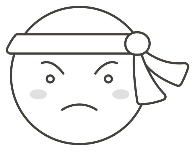 Coloriage L'émotion de la détermination