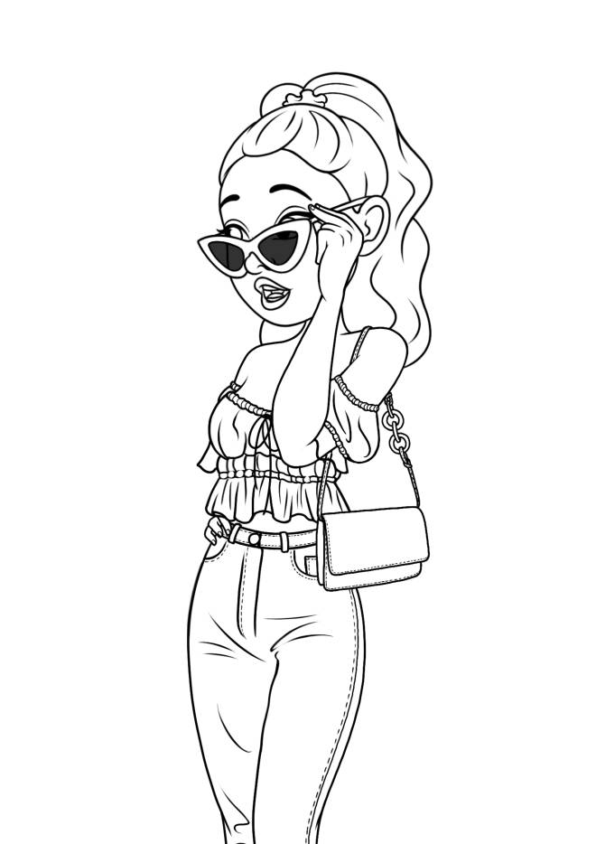 Coloriage Imprimer Ado