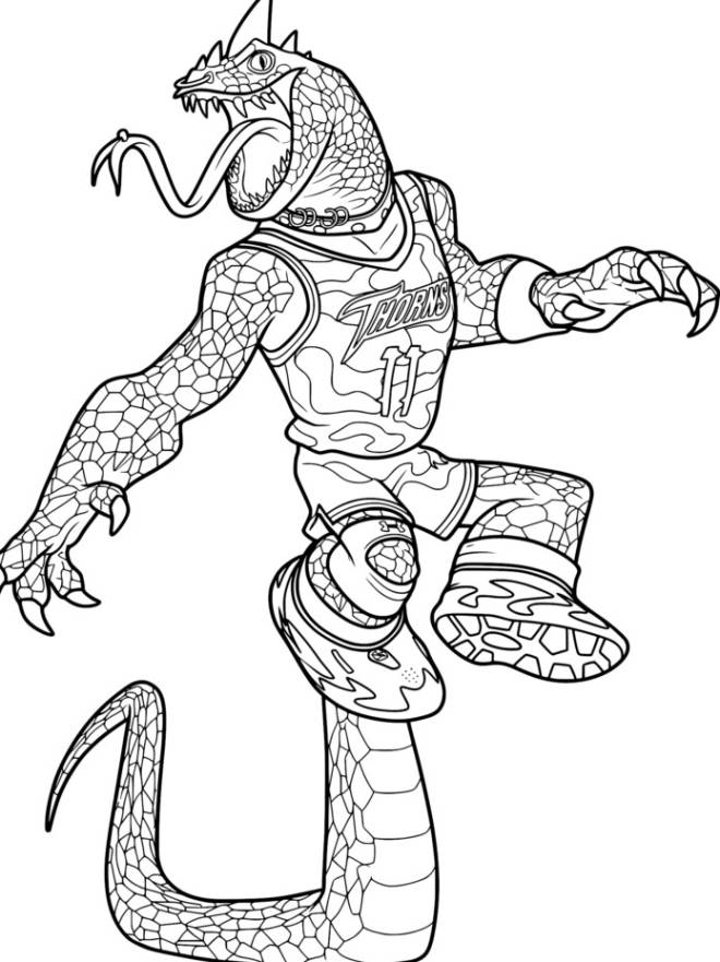 Coloriage Personnage Modo Olachenko du film Goat dessin gratuit à imprimer