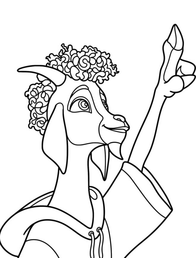 Coloriage Will Harris et le signe de victoire dessin gratuit à imprimer