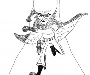 Coloriage Megamind gratuit à imprimer