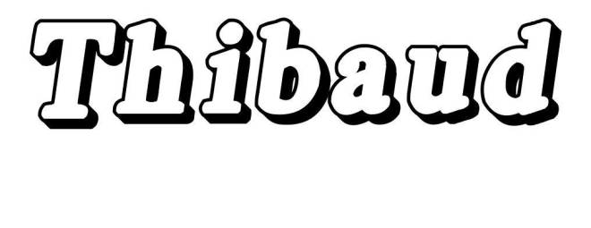 Coloriage Prénom Thibaud dessin gratuit à imprimer