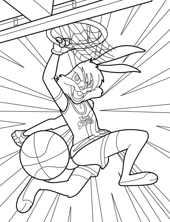 Pages à Colorier De Bugs Bunny Et Lola