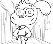 Coloriage Gumball gratuit à imprimer