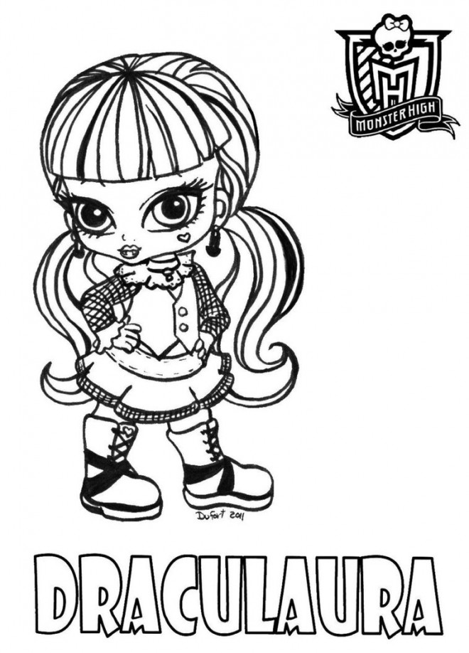 Coloriage Monster High Baby Dessin Gratuit Imprimer Coloriage Monster High Baby Dessin Gratuit Imprimer