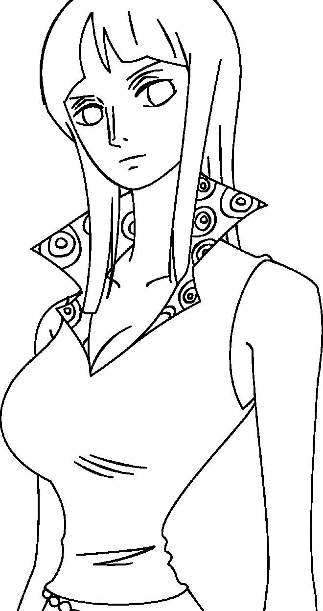 Coloriage One Piece Nico Robin Stylis e Dessin Gratuit Imprimer Coloriage One Piece Nico Robin Stylis e Dessin Gratuit Imprimer