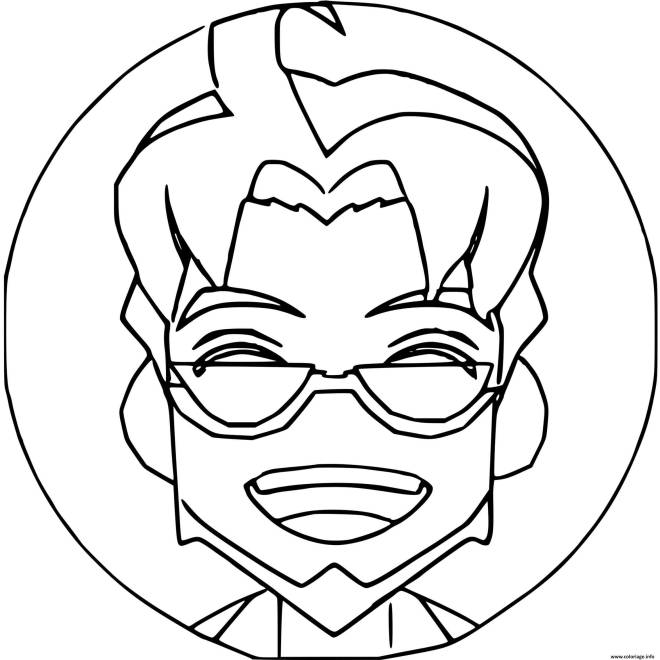 Coloriage Le Professeur Chen De Pok mon Snap