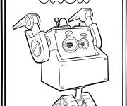 Coloriage Rusty Rivets robot Whirly dessin gratuit à imprimer