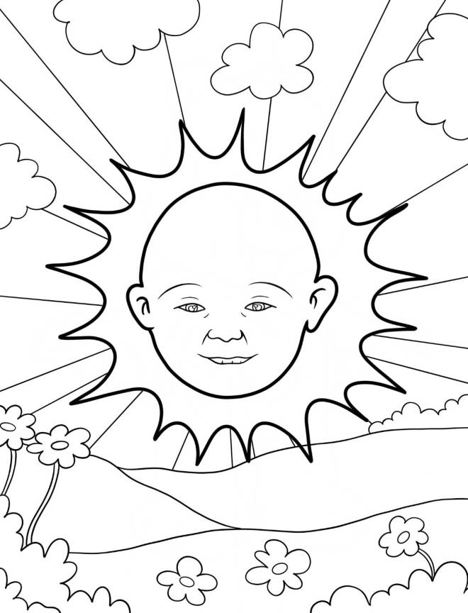 Coloriage Télétubbies gratuit à imprimer