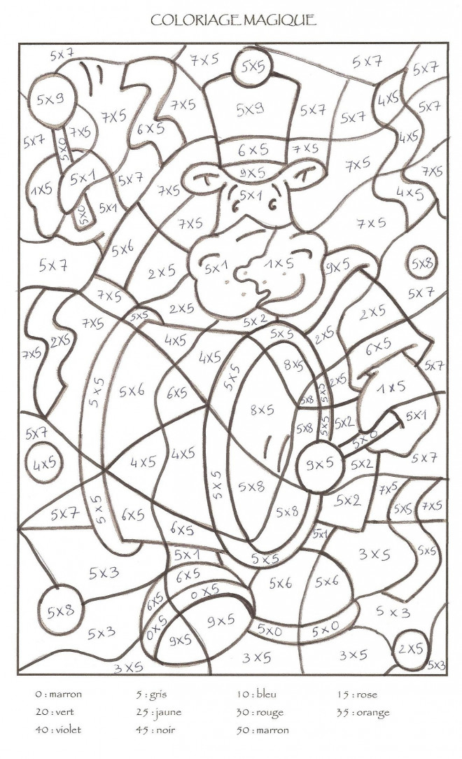 Coloriage Magique Soustractions Coloriages Soustraction Papillons ...
