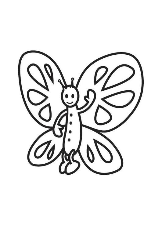 Coloriage Papillon Maternelle Gratuit à Imprimer Liste 20 à 40