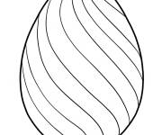 Coloriage Pâques Facile gratuit à imprimer