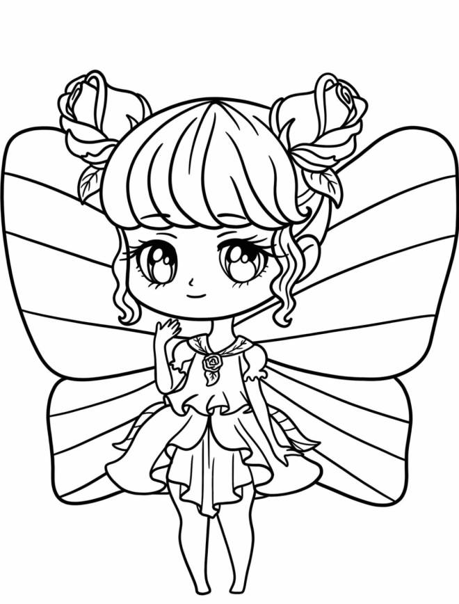 Coloriages De Fées Disney à Imprimer Pour Enfants