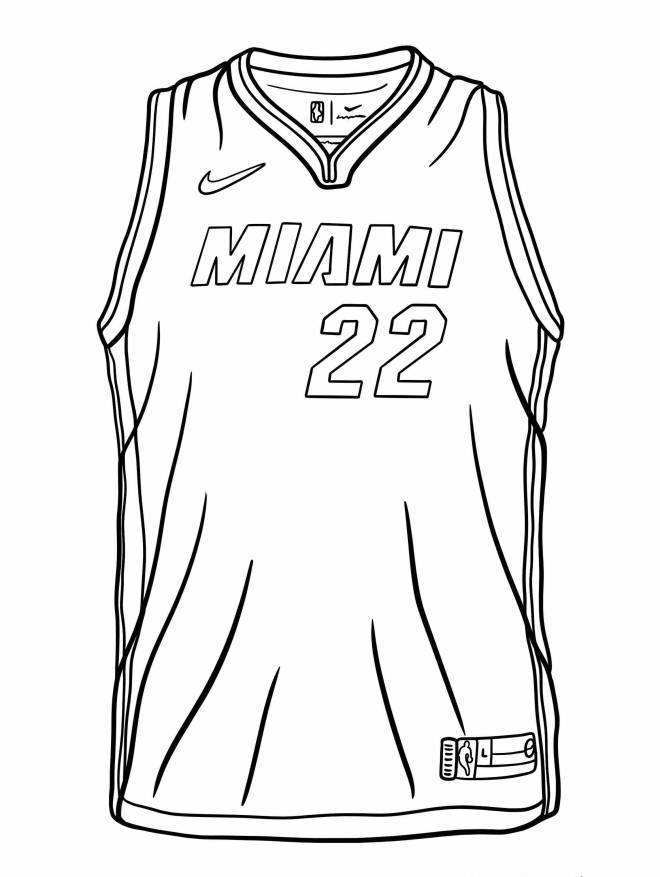 Coloriage Du Logo Du Miami Heat