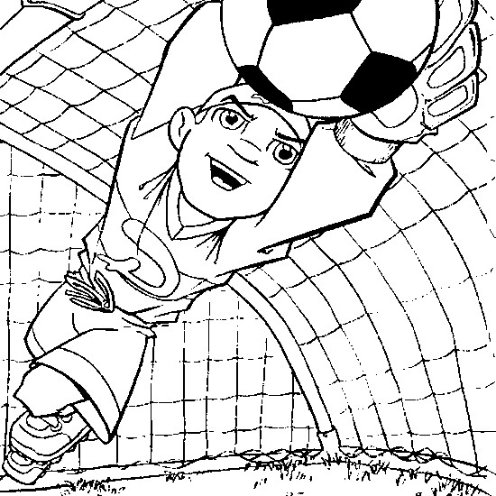 Coloriage Soccer gratuit à imprimer liste 60 à 80